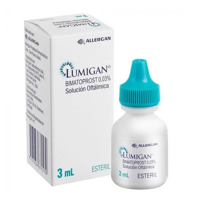 Gotas para los ojos Lumigan/suero para pestañas - crecimiento de ...